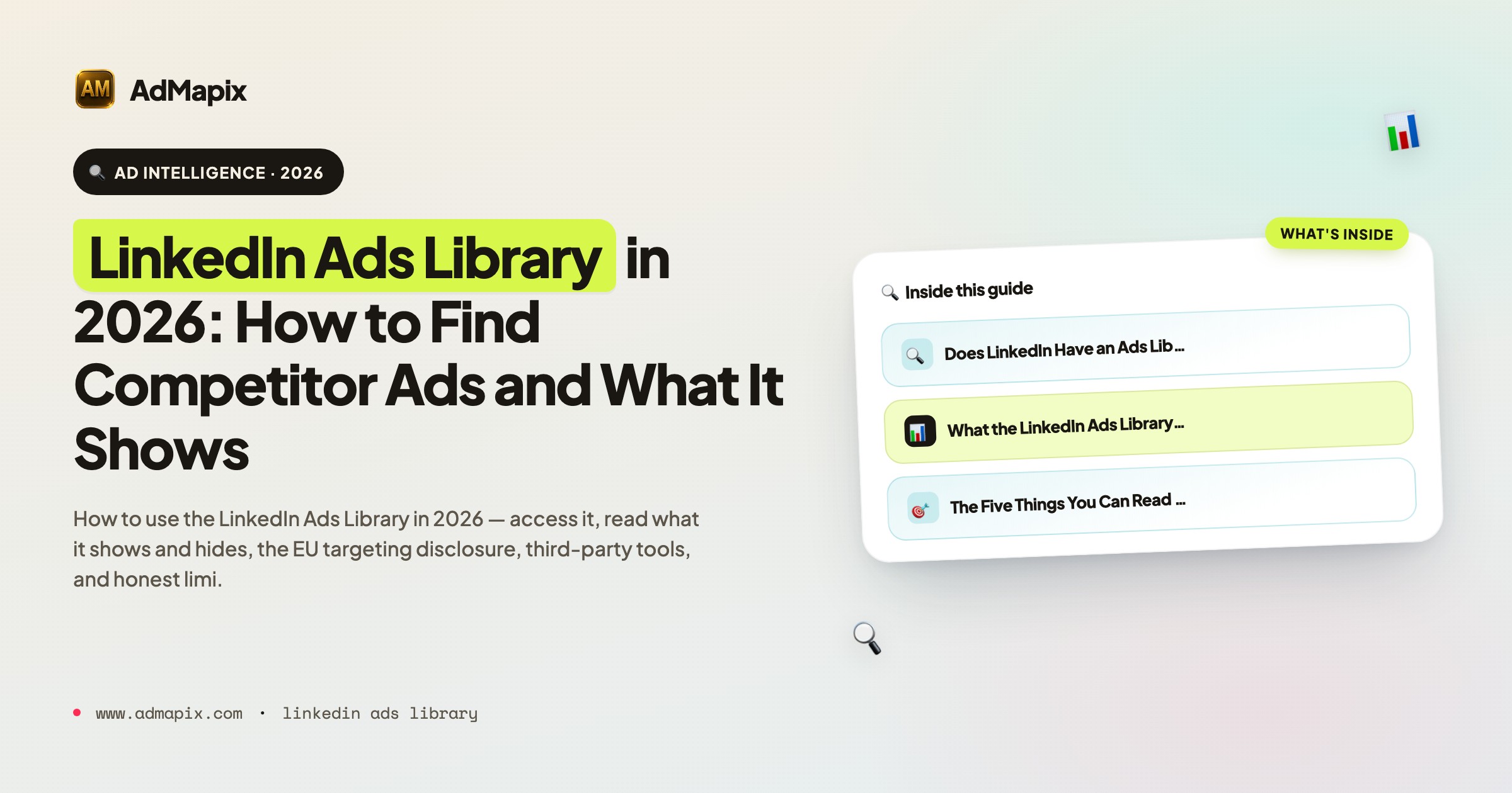 LinkedIn Ads Library 2026: Find Competitor Ads & Fields